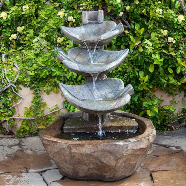 Triple Leaf Fountain – Pottery World